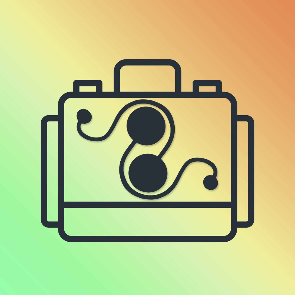 Rechargeable Pair of Digi Flashing Glow Sticks | UltraPoi