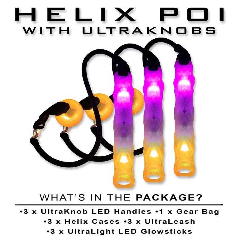 Buy LED Glow Stick Poi | Helix Poi | UltraPoi