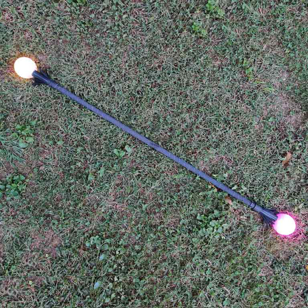 Multicolor LED Contact Staff - Bo Staff Spinning Dot XL Pro | UltraPoi