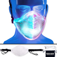 Ultra LED Light Up Face Mask | Breathable Face Covering - UltraPoi
